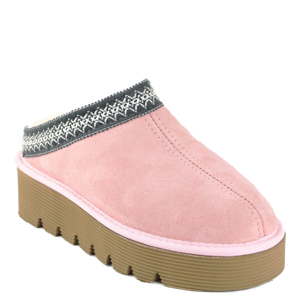 Platform Tazz Pink & Grey Sheepskin – UGG Australia