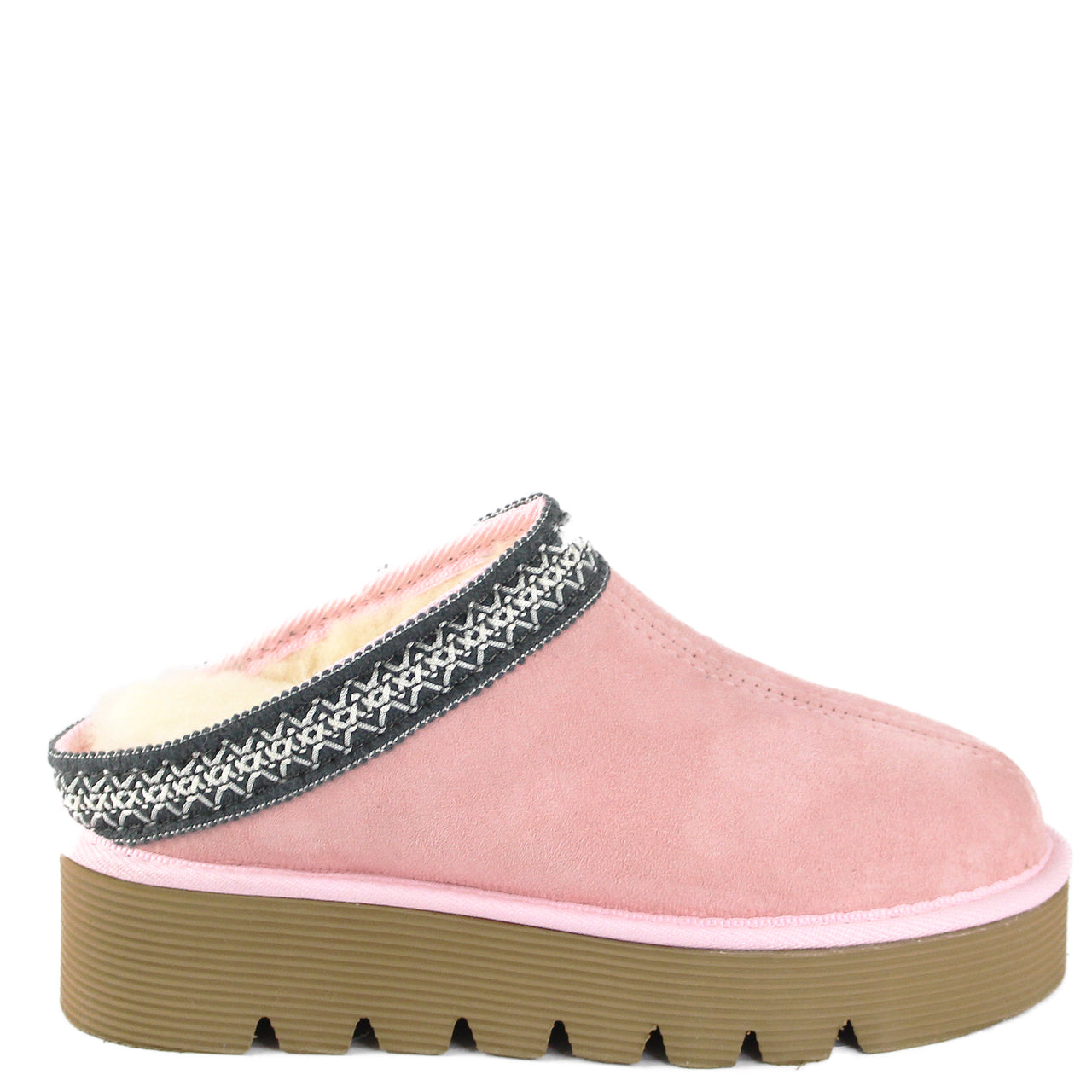 Platform Tazz Pink & Grey Sheepskin – UGG Australia